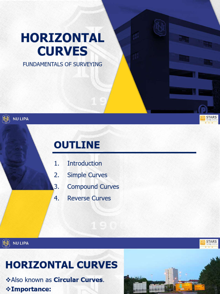 20_Horizontal Curves | PDF | Curvature | Tangent