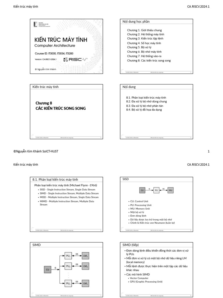 CA RISCV 2024 1-CH8-4s | PDF