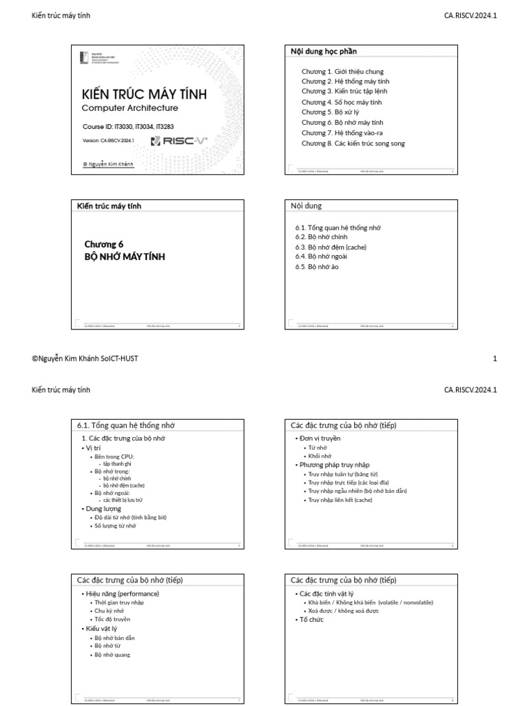 CA RISCV 2024 1-CH6-4s | PDF