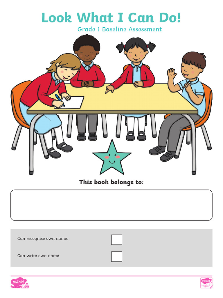 Grade 1 Baseline Test | PDF | Cognitive Science | Human Communication