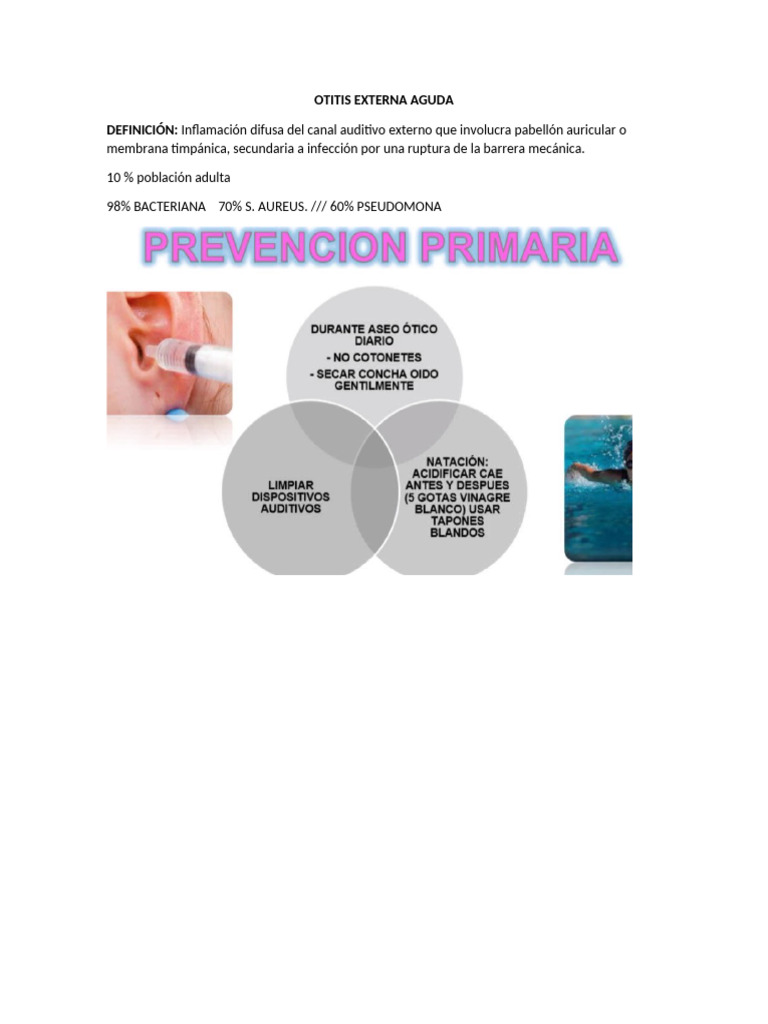 Tipos de Otitis: Diagnóstico y Tratamiento | PDF