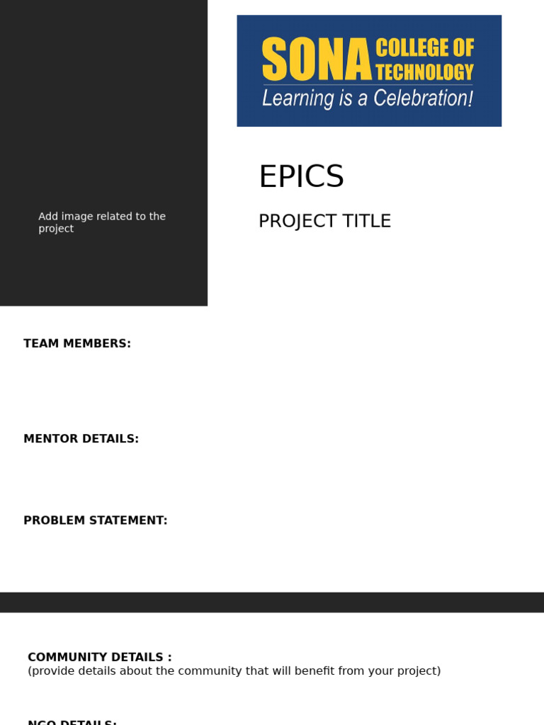 EPICS Updated Template | PDF