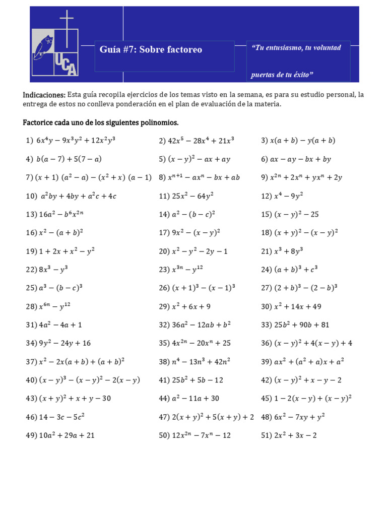 Guía 7 Precálculo | PDF