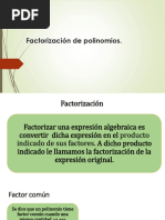 Ejercicios 12 Casos Factorizacion | PDF | Factorización | Álgebra