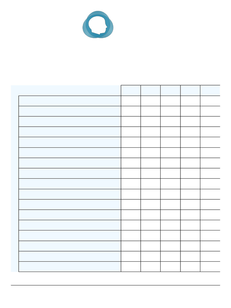 Thought Action Fusion Scale | PDF | Anxiety | Psychology