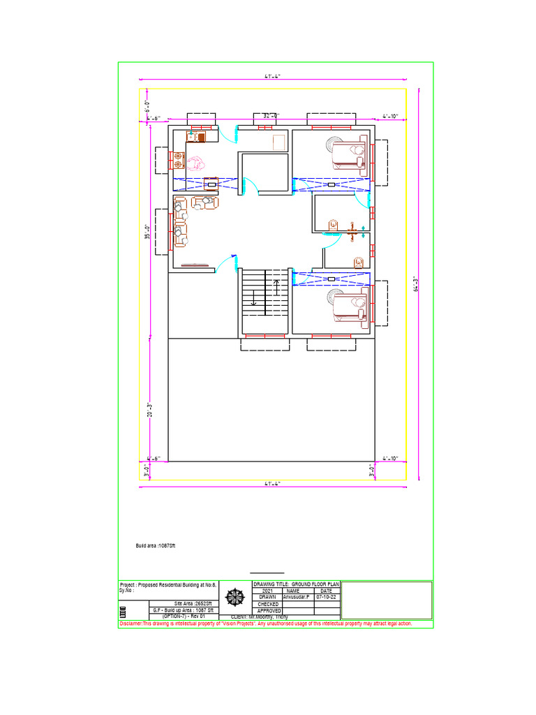 Moorthy Floor plan-OPT-7 (REV1) | PDF