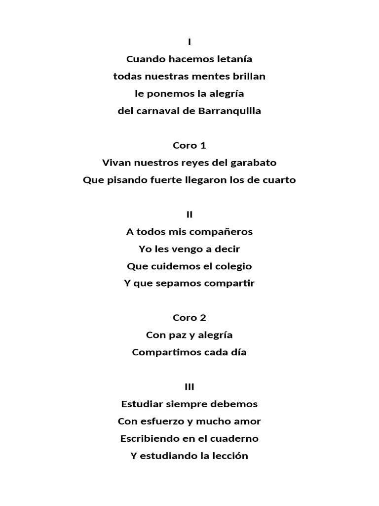 LETANÍA | PDF