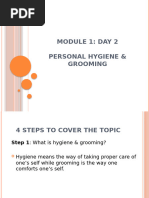 Module 1 Session 2 Personal Hygiene & Grooming | PDF | Hygiene