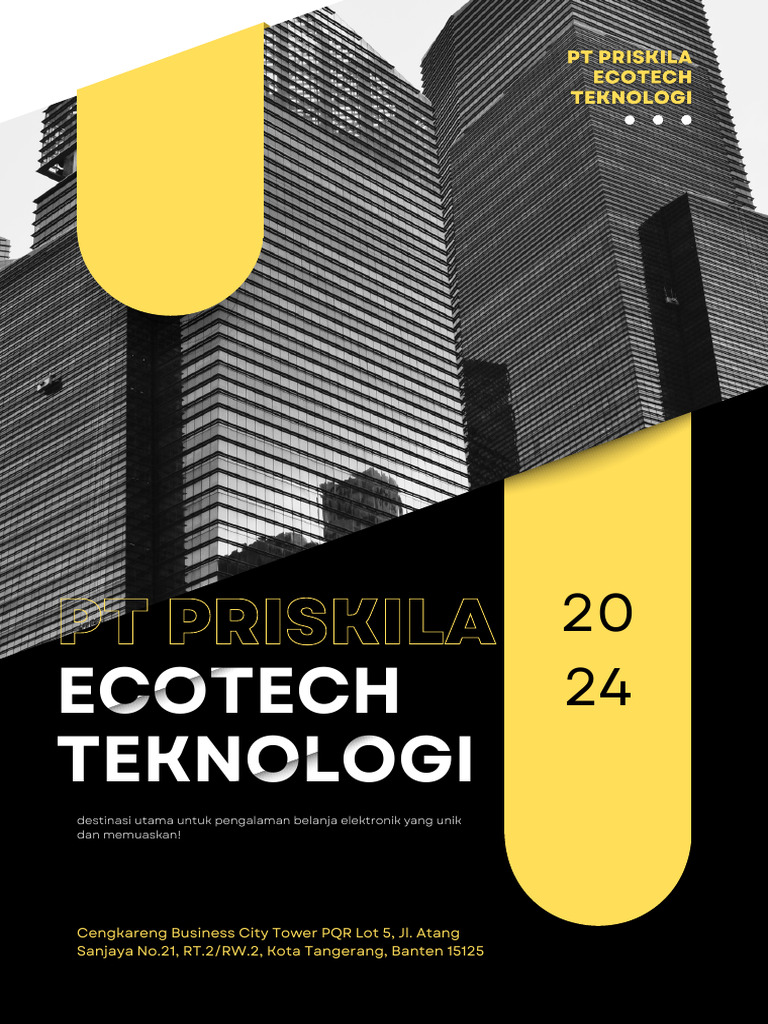 Company Profile PT Ecotech Teknologi | PDF