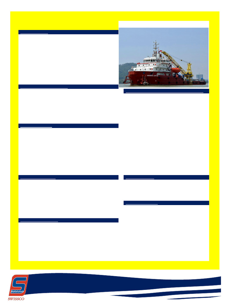 Swissco-Jupiter | PDF | Watercraft | Ships