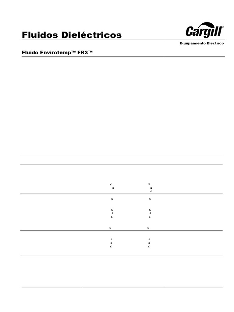 (Spanish) R2000S Envirotemp FR3 Data Sheet 5-13 | PDF | Aislador (Electricidad) | Transformador