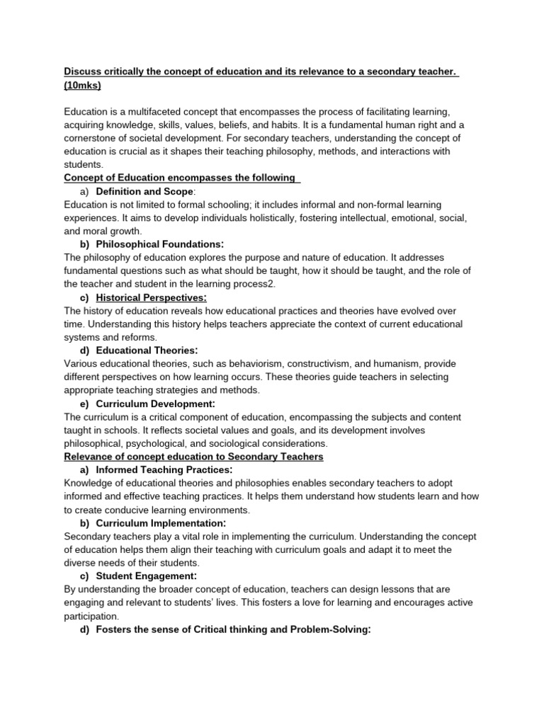 Philosophy | PDF | Teachers | Learning