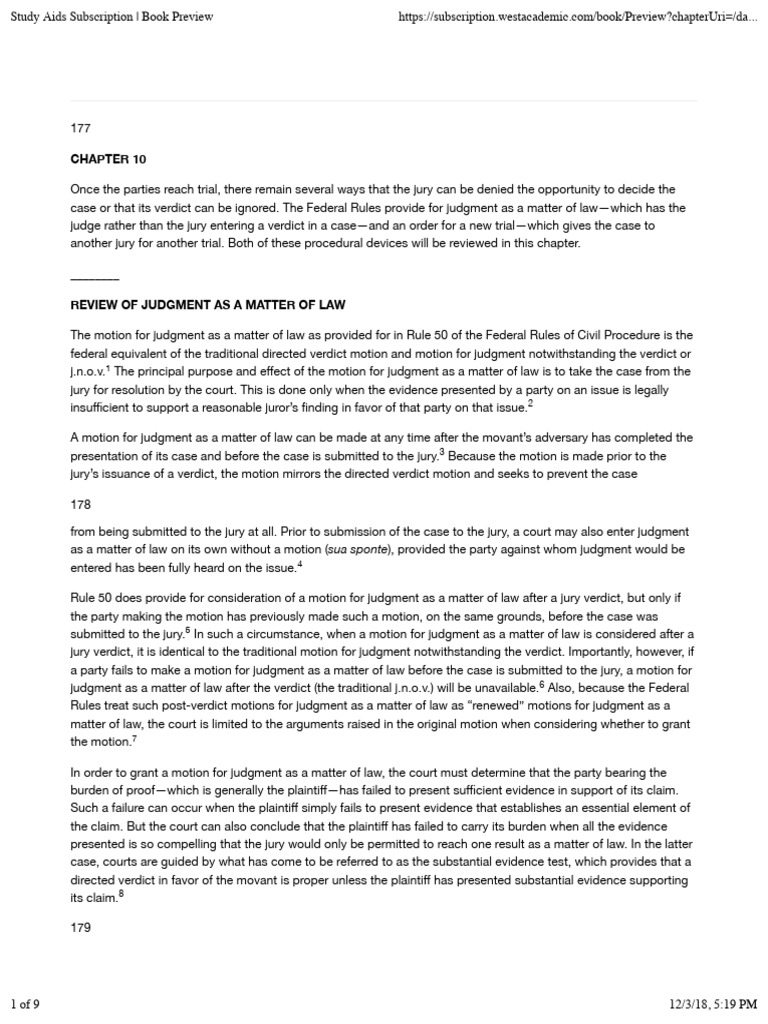 Jury Verdicts: Judgment and New Trials | PDF | Judgment (Law) | Verdict