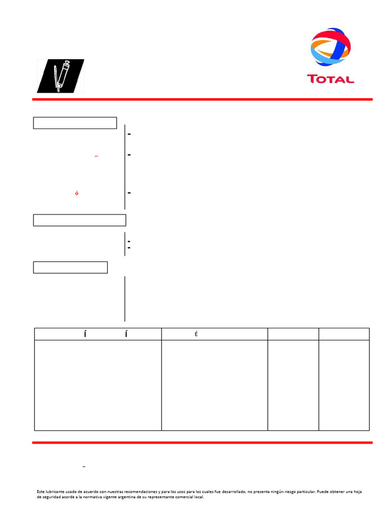 Grasa ALTIS EM 2: Alta Temp y Velocidad | PDF | Rodamiento (Mecánico ...
