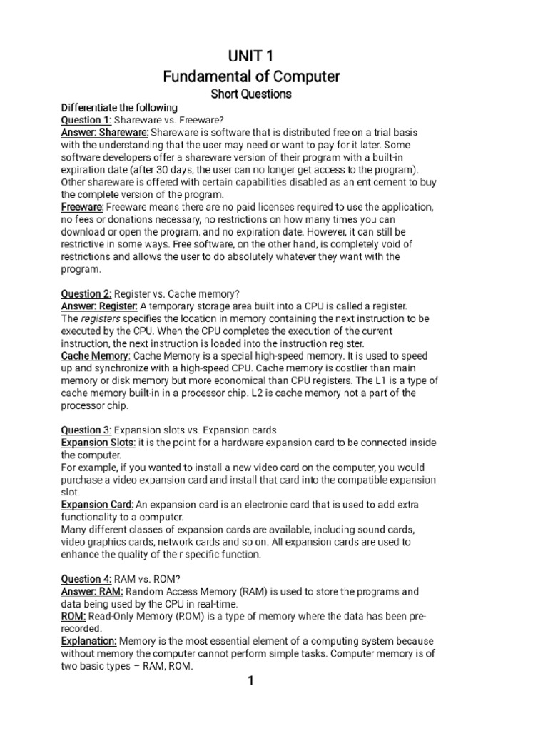 9 TH Computer | PDF