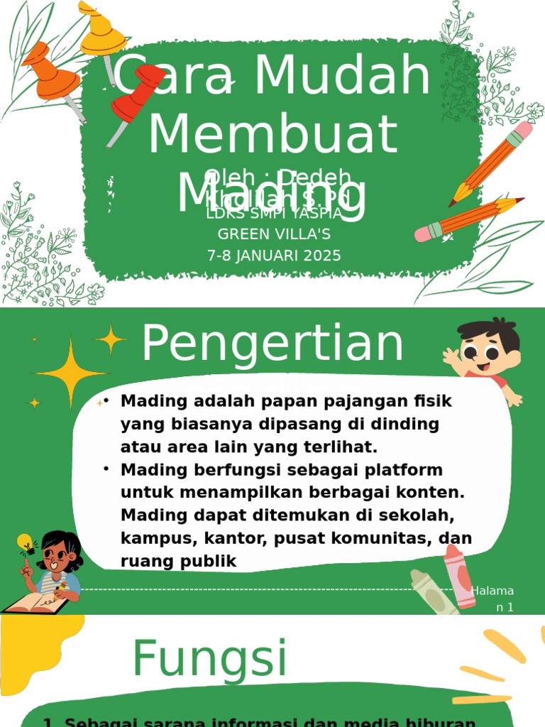 Cara Mudah Membuat Mading - 20250108 - 001753 - 0000 | PDF