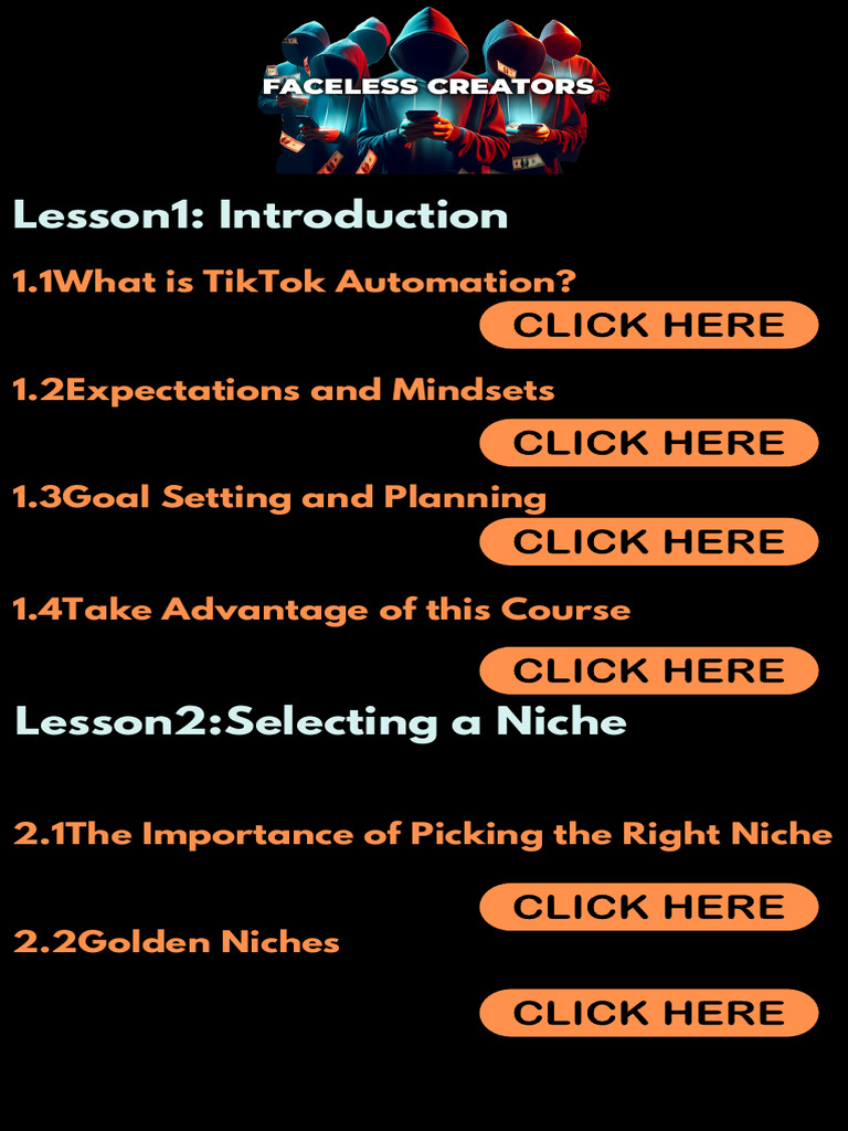 Faceless Creators | PDF