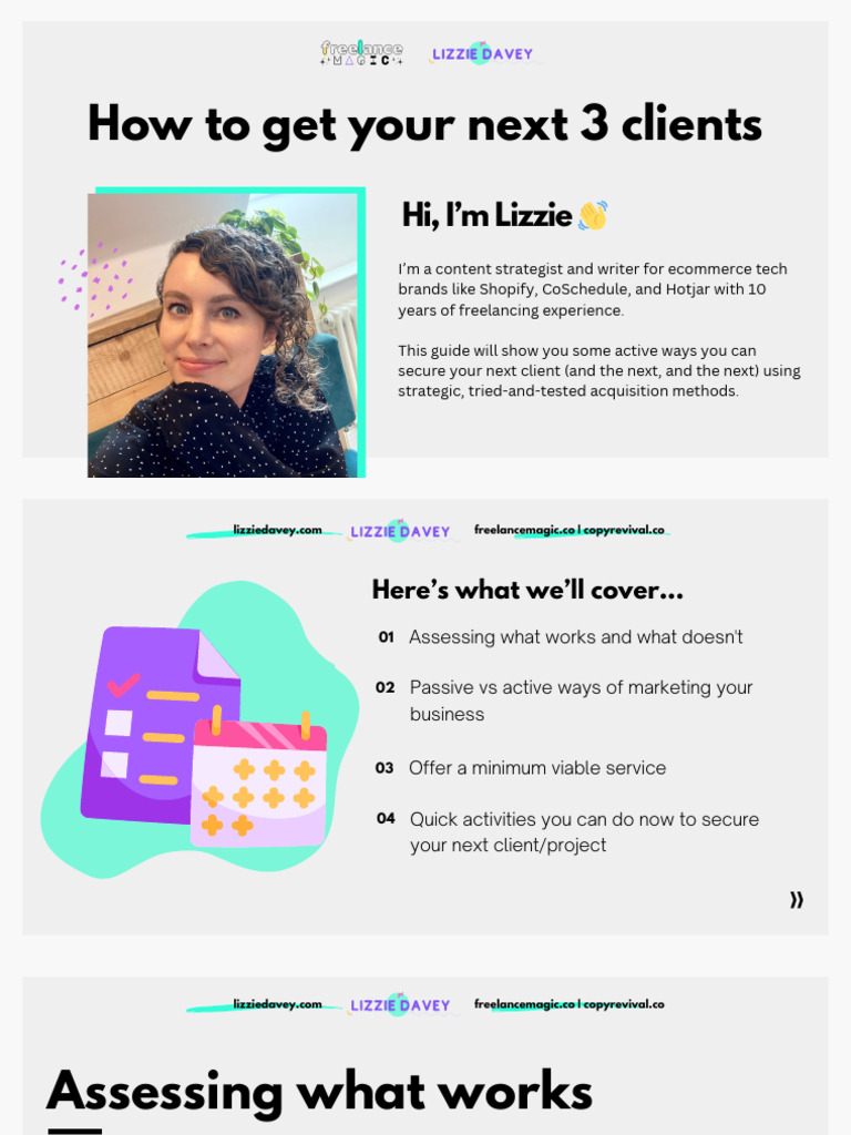 How To Get Your Next Client | PDF | Linked In | Business