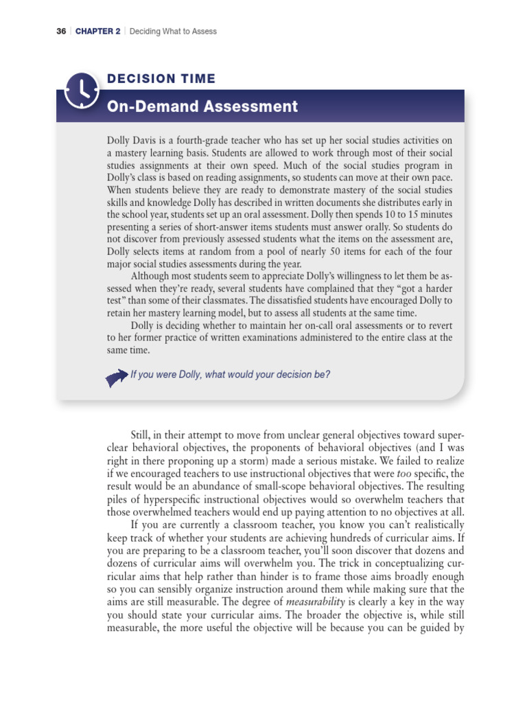 Classroom Assessment WTNTK-pages-29 | PDF | Educational Assessment | Cognition