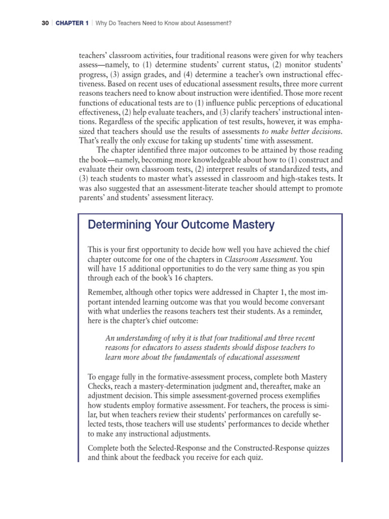 Teacher Assessment Knowledge Essentials | PDF | Educational Assessment ...