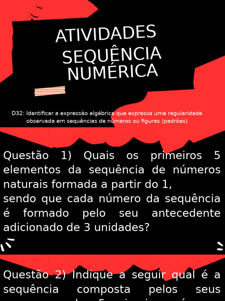 Atividade Sequência | PDF