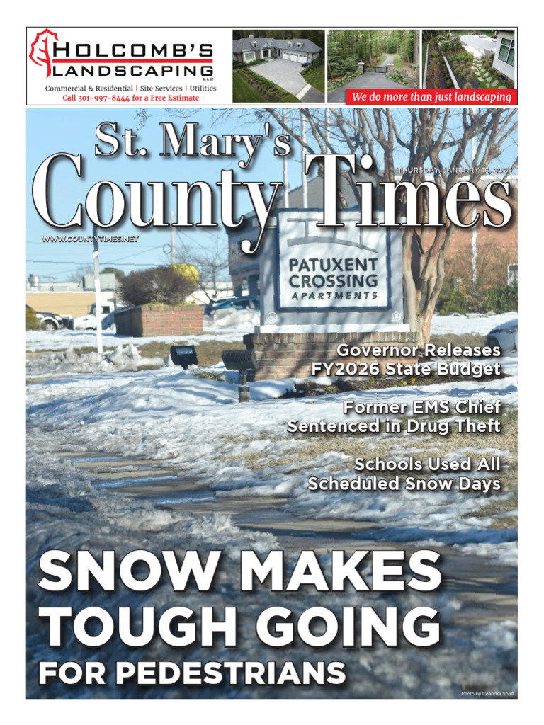 2024-01-16 St. Mary's County Times | PDF | Cost Of Living | Plea