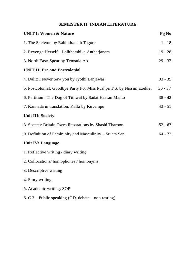 II Sem common english textbook | PDF