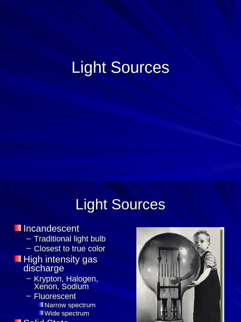 8 Light Sources | PDF