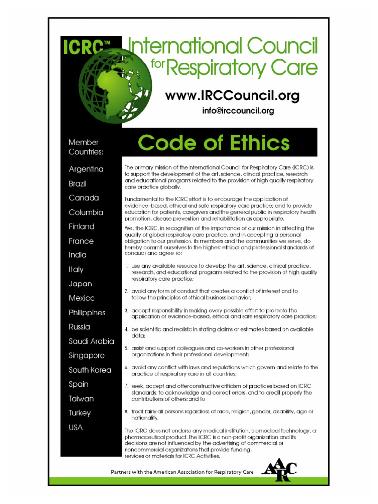 ICRC-Code of Ethics | PDF