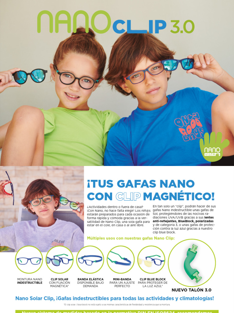 Nano Clip 3.0 22-23 - Esp | PDF | Lentes | Arco iris