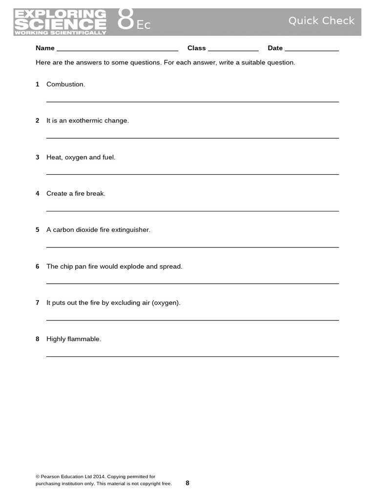 8ec Quick Check | PDF