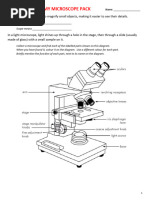 Name: Virtual Microscope by BIONETWORK: Online Edition | PDF | Optical ...