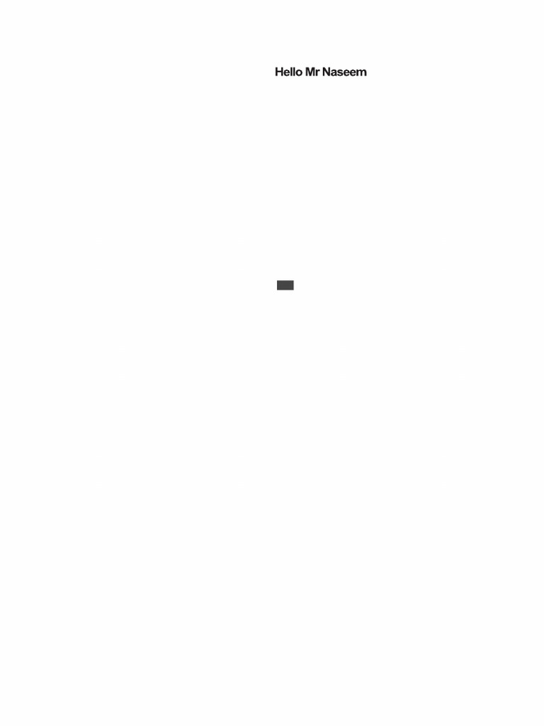 Hel L o MR Naseem | PDF