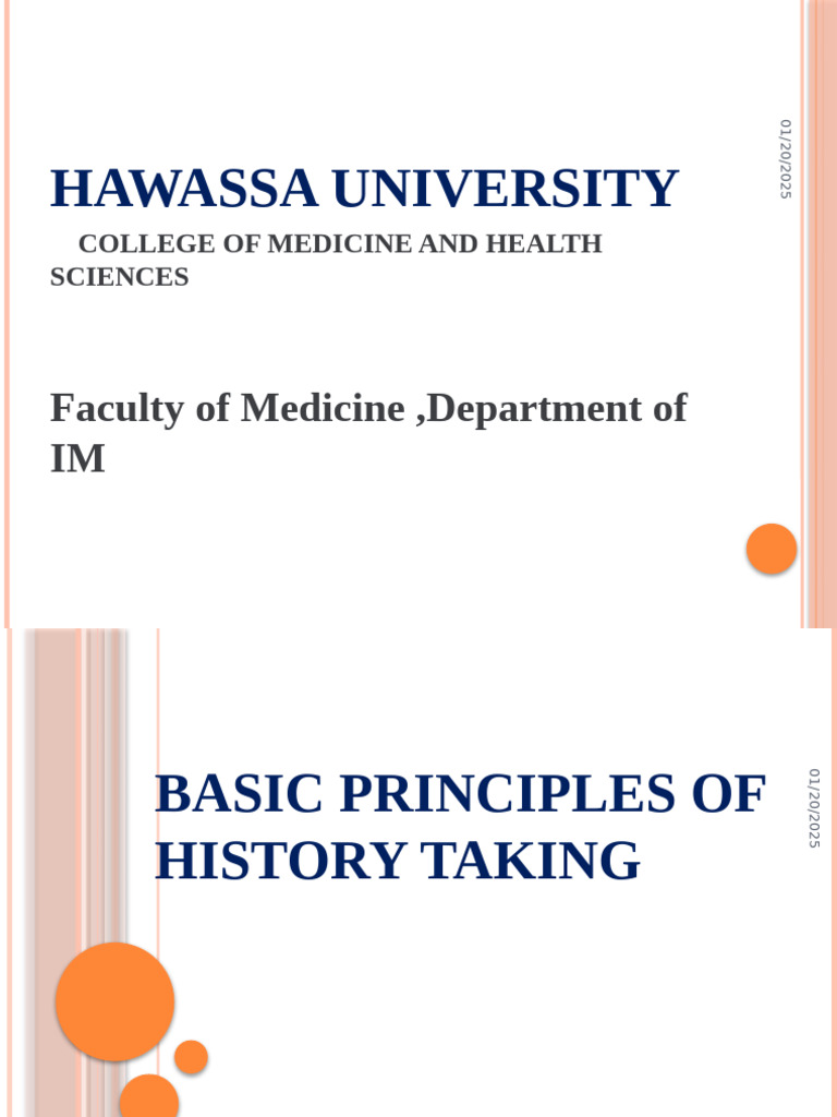 History Taking | PDF | Differential Diagnosis | Allergy