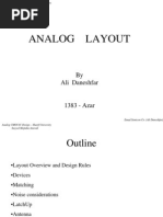 Analog Layout Design | PDF