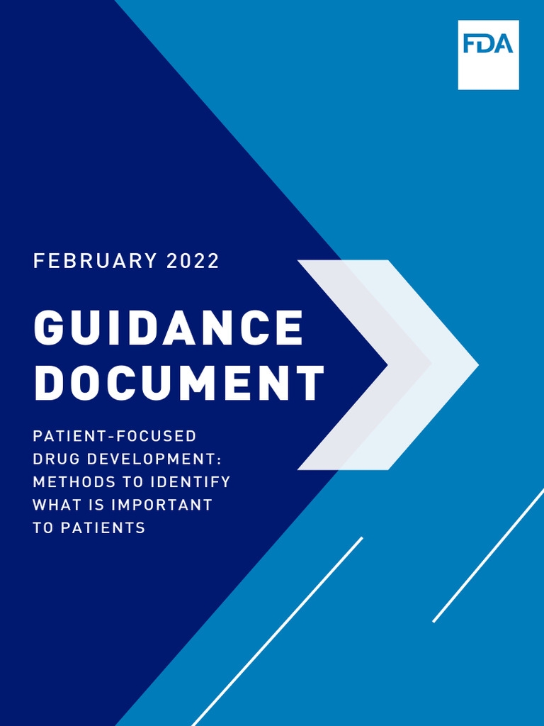 PFDD Guidance Document 1737063220 | PDF | Survey Methodology | Focus Group