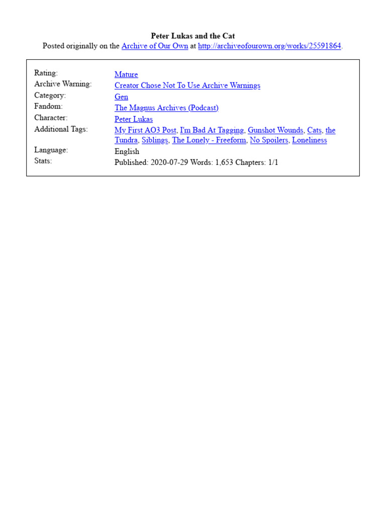 Peter_Lukas_and_the_Cat | PDF