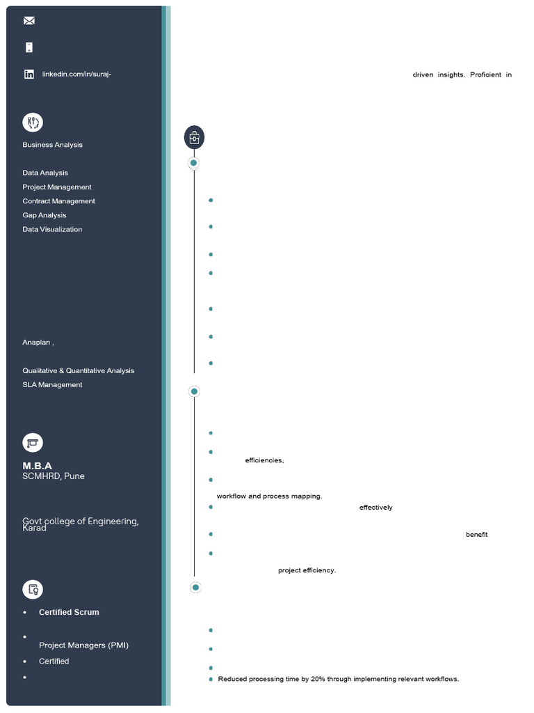 Resume Suraj Suvarnakar-2 | PDF | Scrum (Software Development) | Agile ...