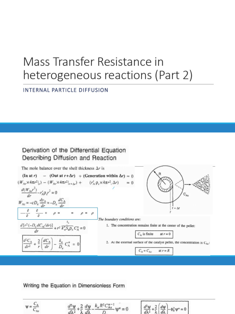 Chapter 6 Internal Particle Diffusion | PDF | Activation Energy ...