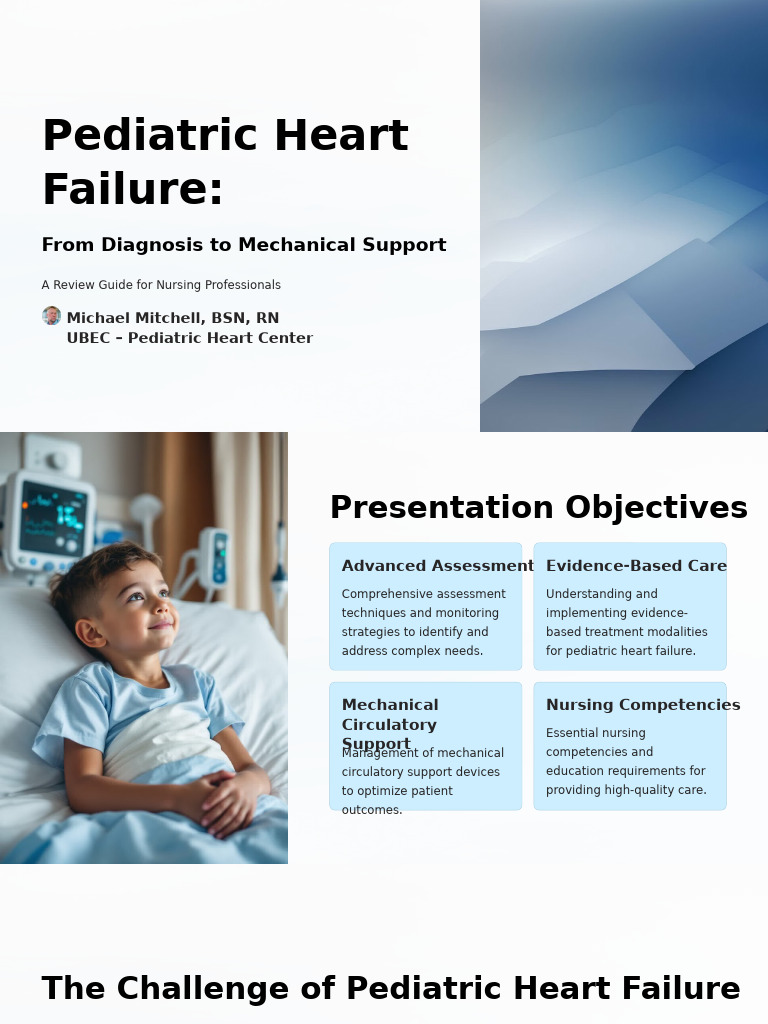 Pediatric Heart Failure | PDF | Heart | Heart Failure