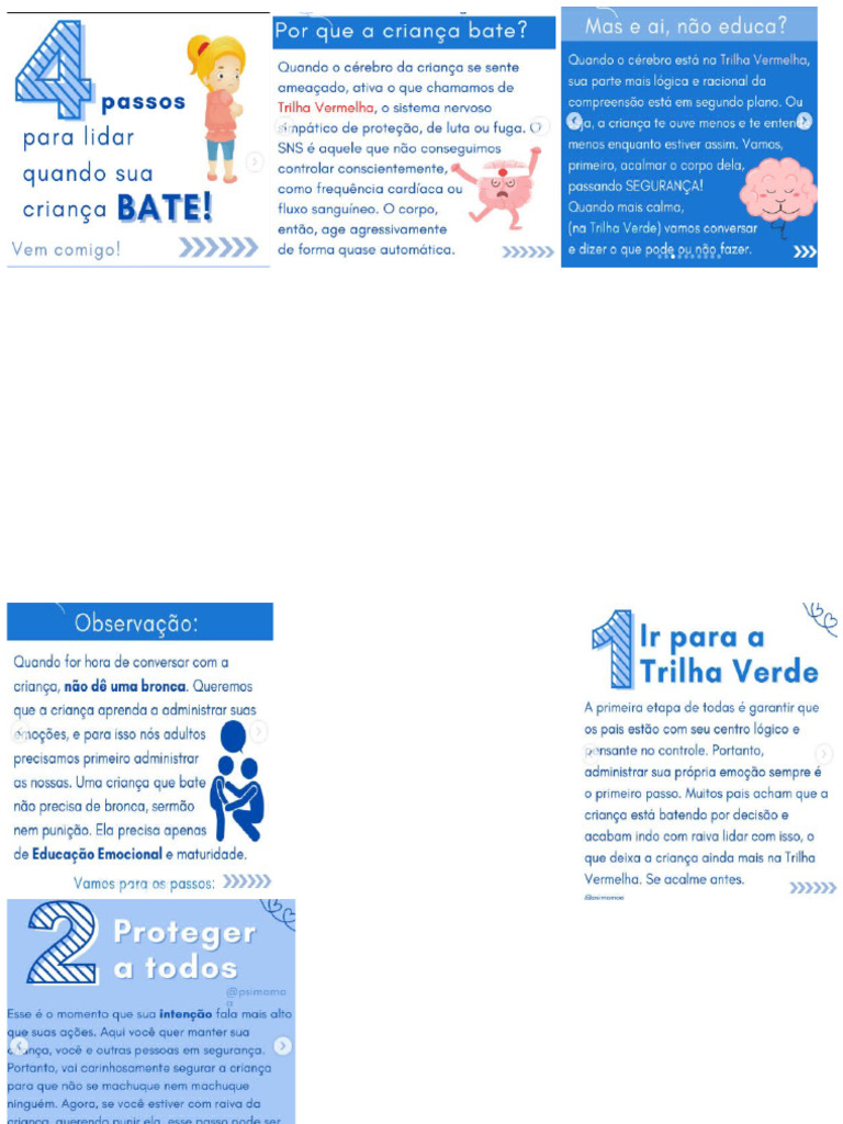 Criança Bate | PDF