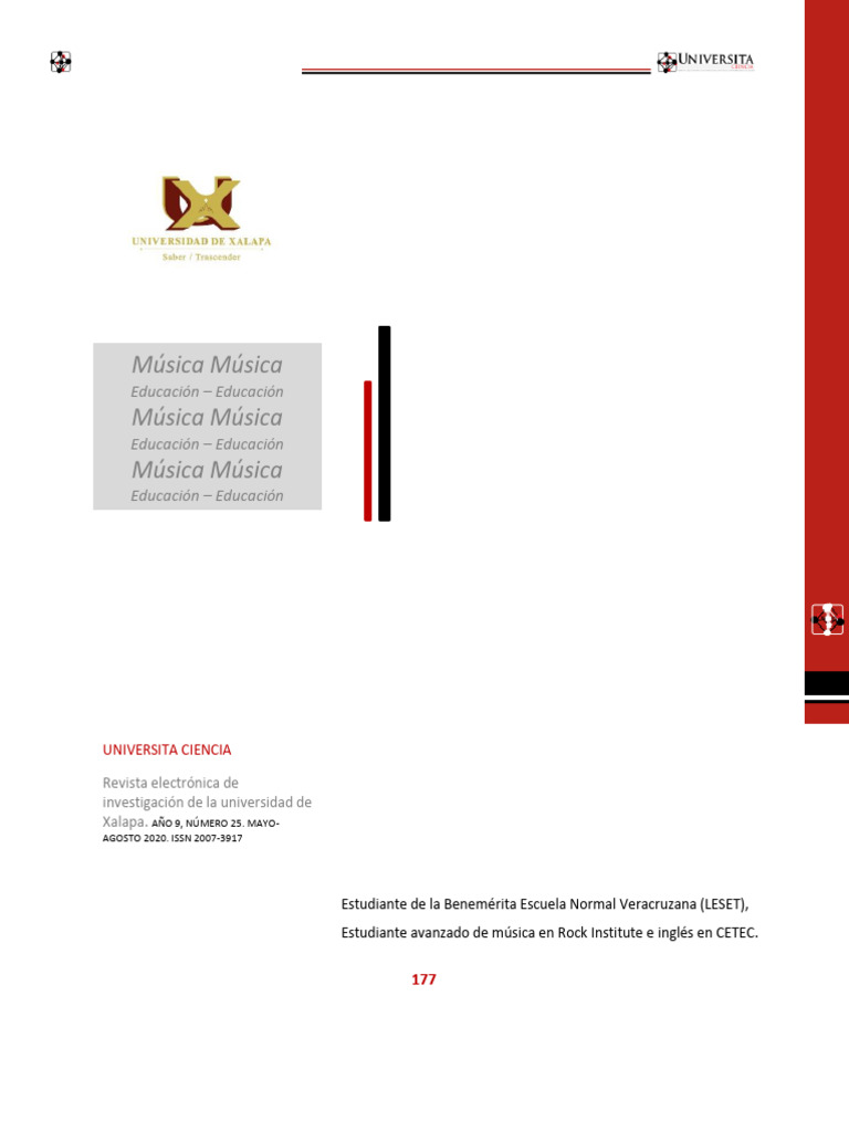 La Música Como Estrategia Didáctica en La Educación | PDF | Aprendizaje | Melodía