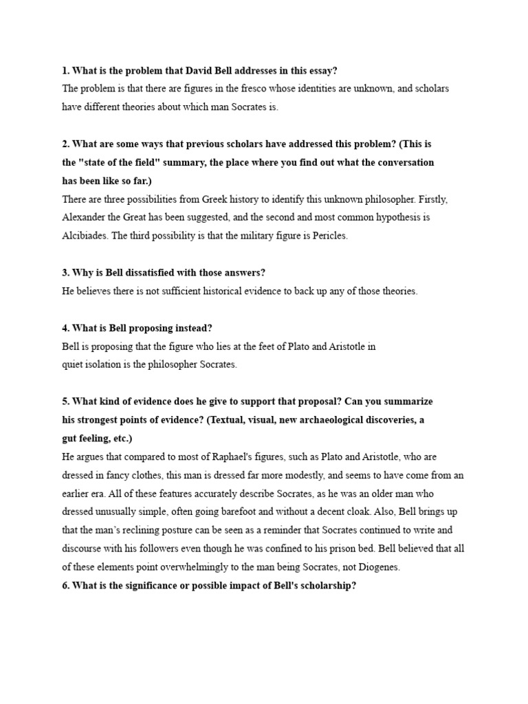 Identifying Socrates in Art | PDF