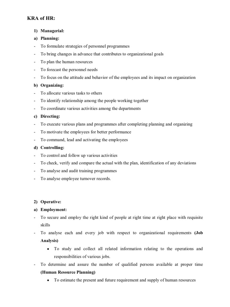 KRA Job Vacancies and HR Roles 2020 | PDF | Career & Growth | Art