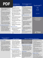 Lead Toxic Heavy Metals Fact Sheet | PDF | Lead | Medical Specialties