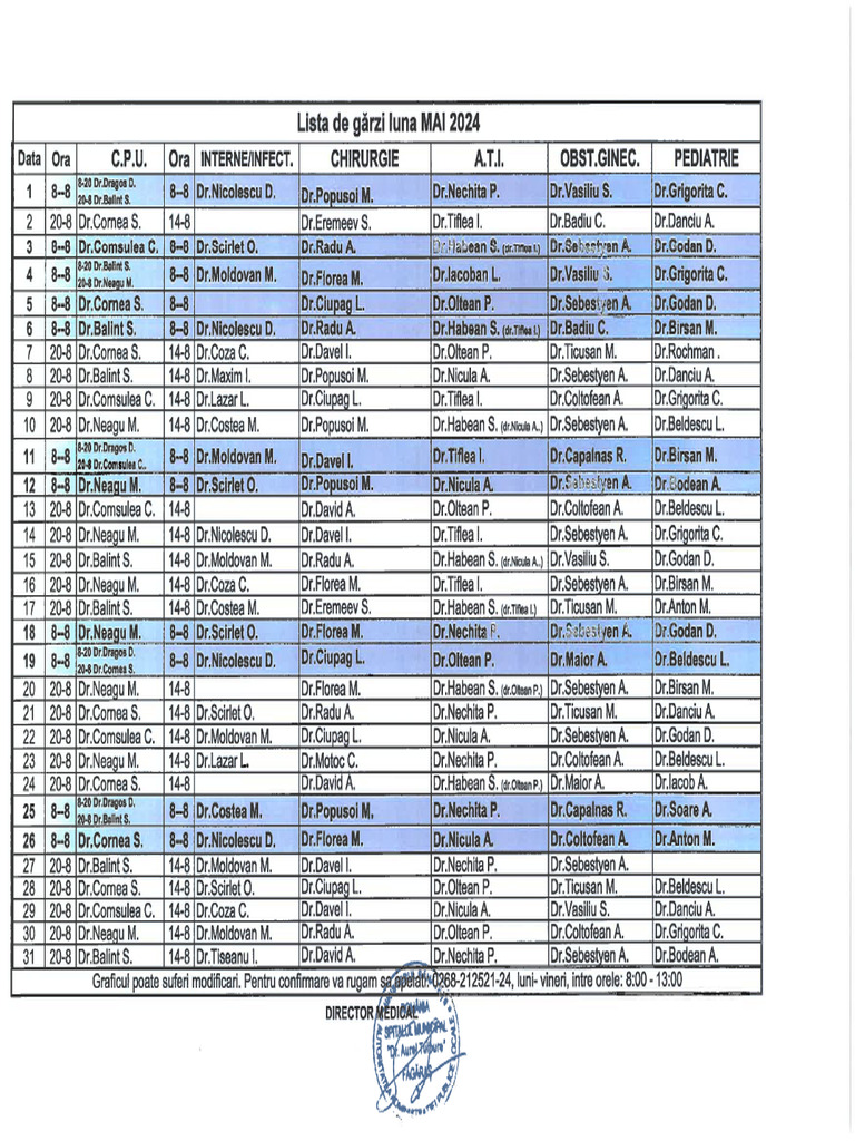 Lista de Garzi Mai 2024 | PDF