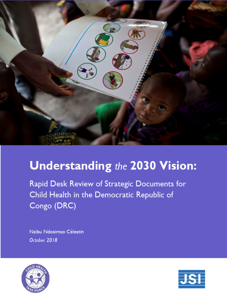 Understanding The 2030 Vision DRC | PDF | Development Aid | Infant Mortality
