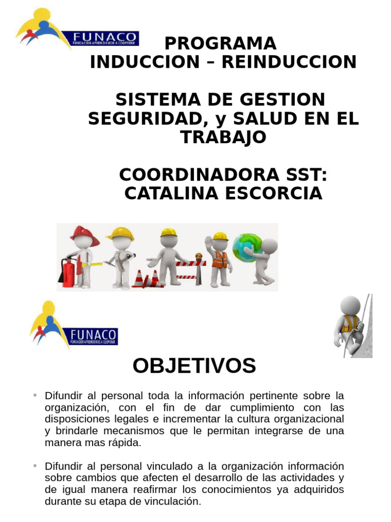 Diapositivas de Induccion y Reinduccion | PDF