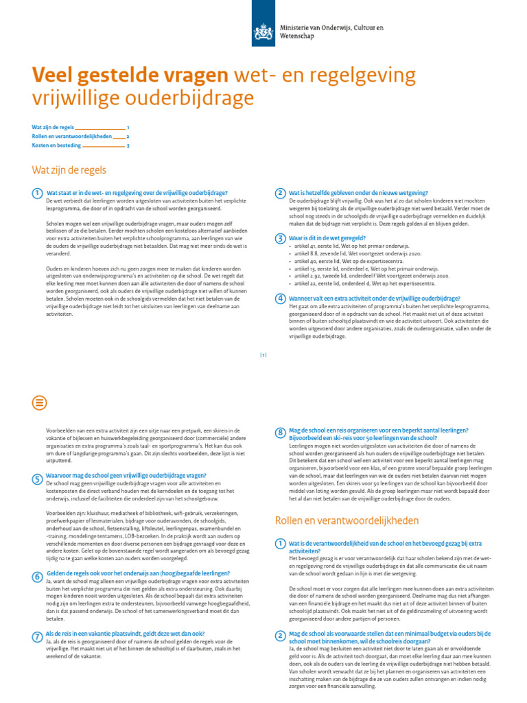 Veel gestelde vragen VOB 2023 | PDF