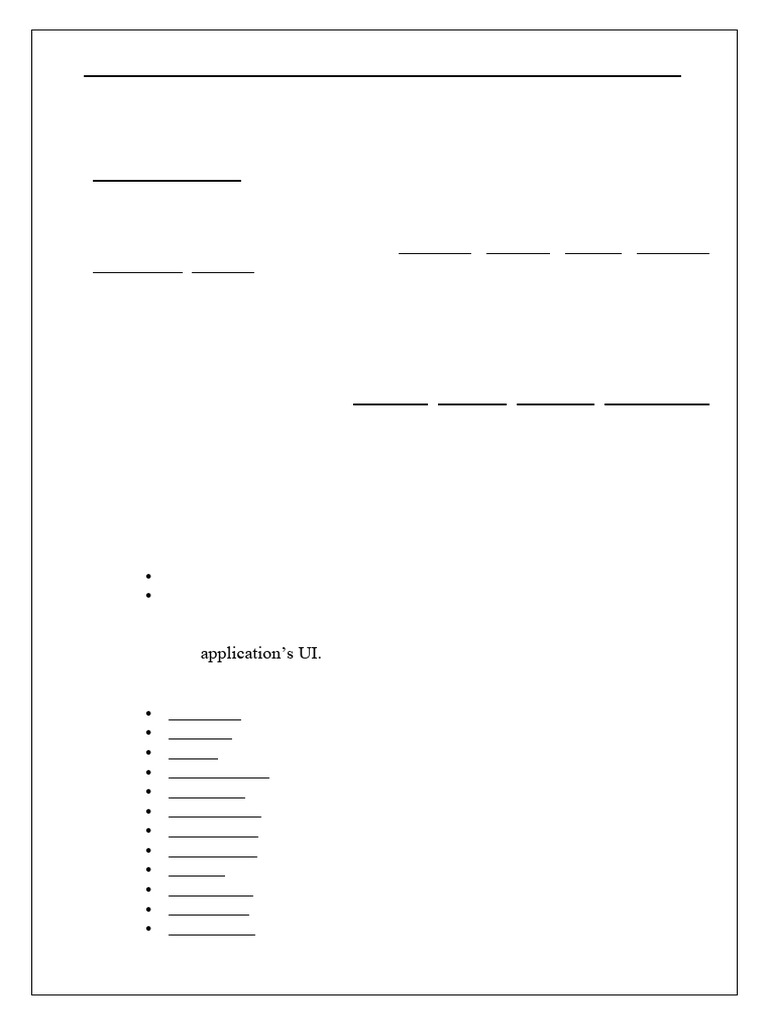 Important subjective questions MAD Mid-1 (1) | PDF | Android (Operating System) | Parameter ...